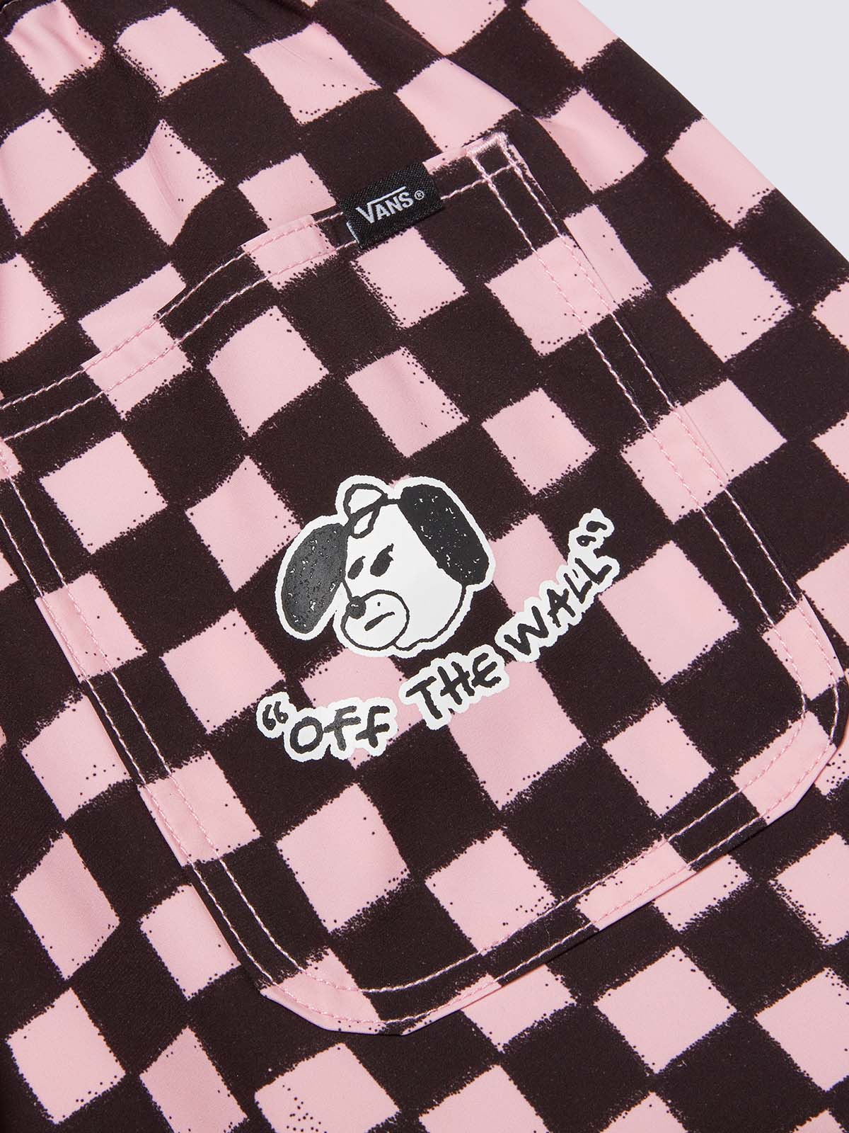 RIROO ウィメンズ DOG チェッカーショーツ| VANS（ヴァンズ）公式ストア