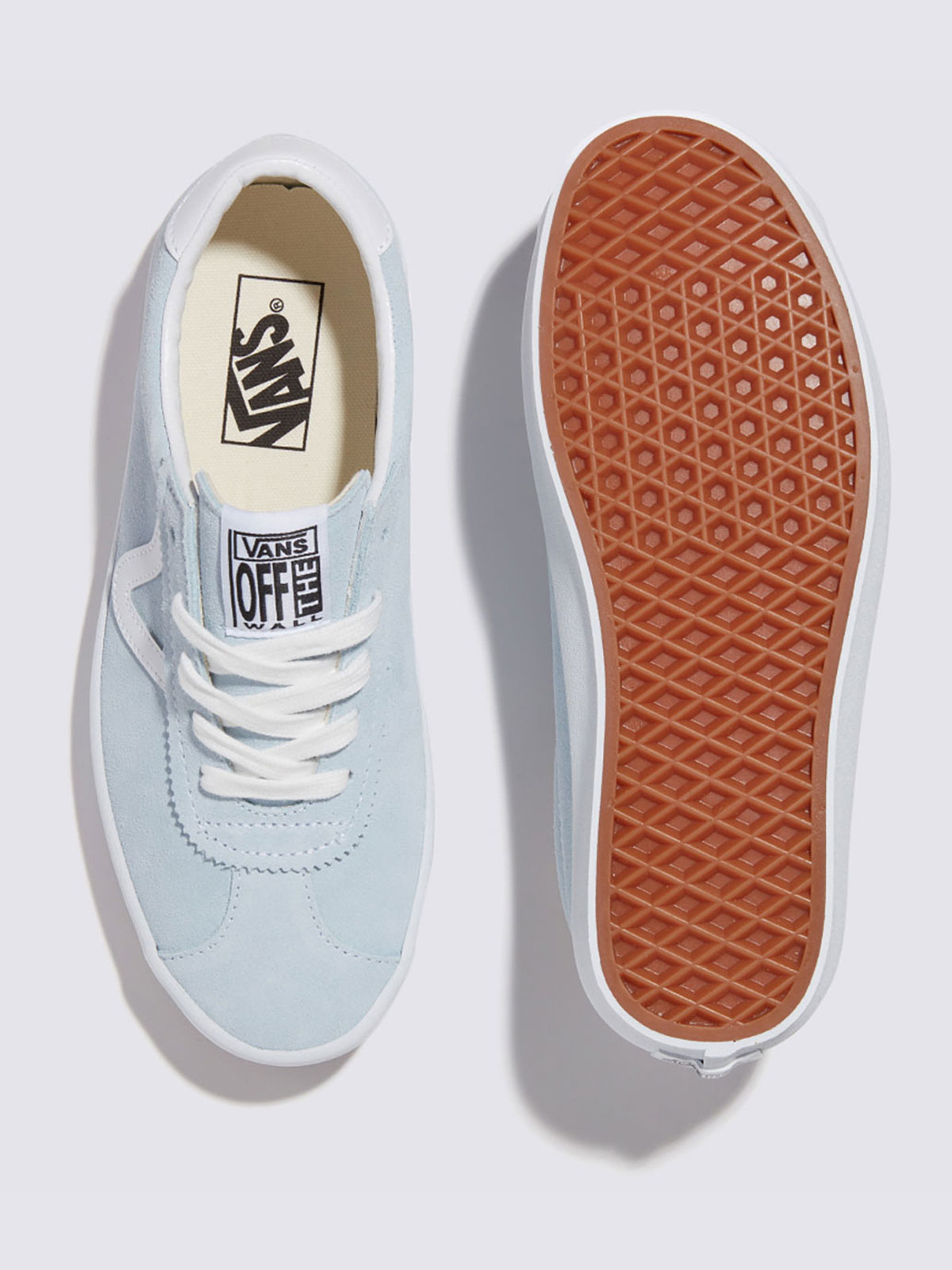 Vans in BABY Blue White US 5 JP 23